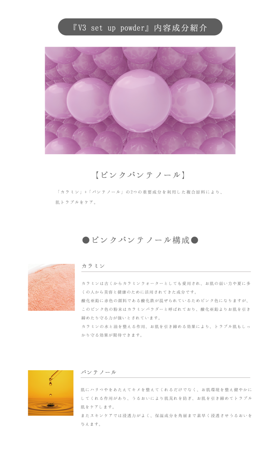 V3 set up powder - 【公式】SPICARE